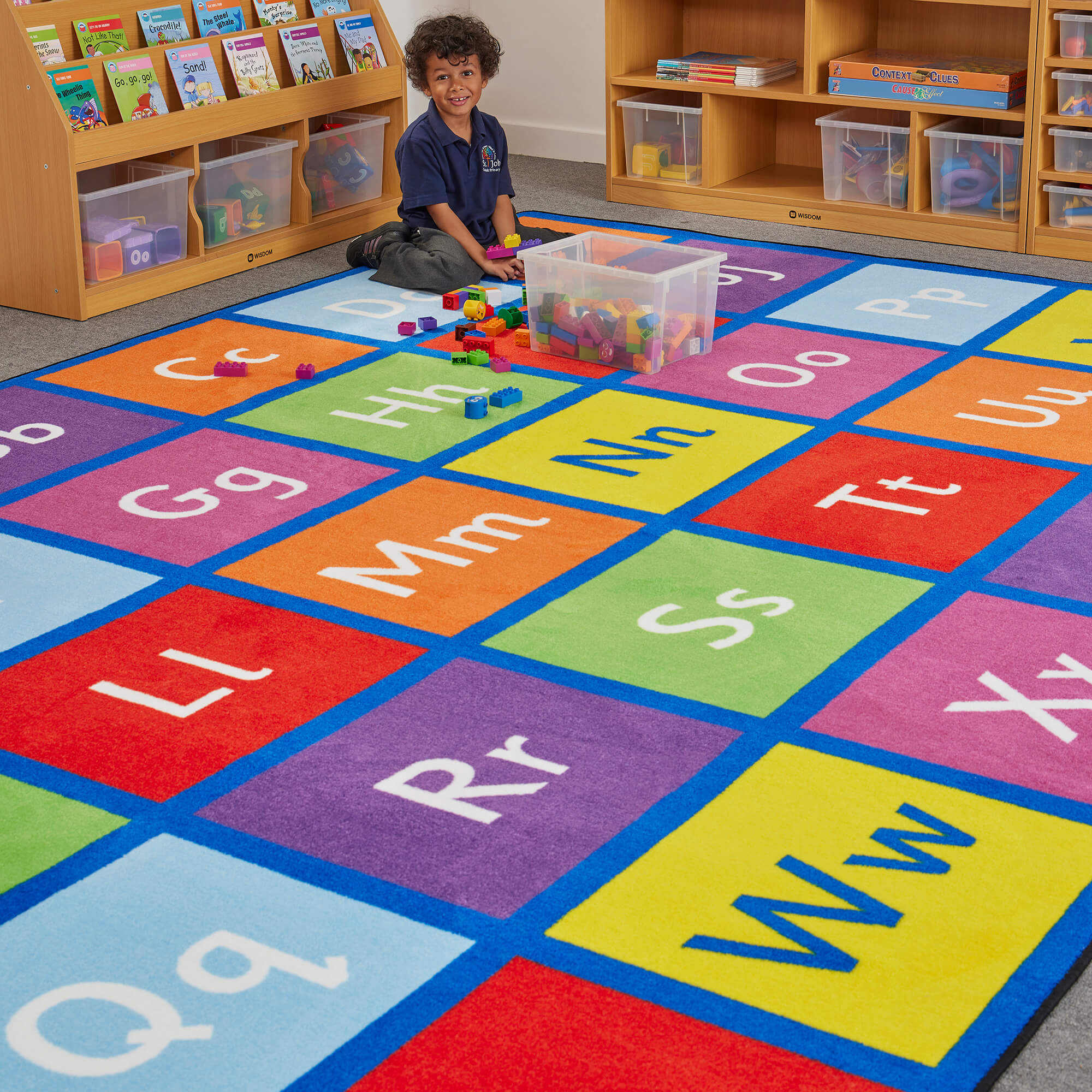 Large Alphabet Learning Rug | Profile Education